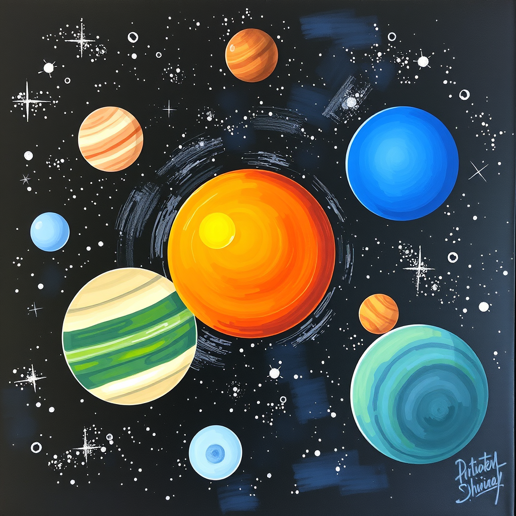 Best Solar System Painting Ideas | Vondy
