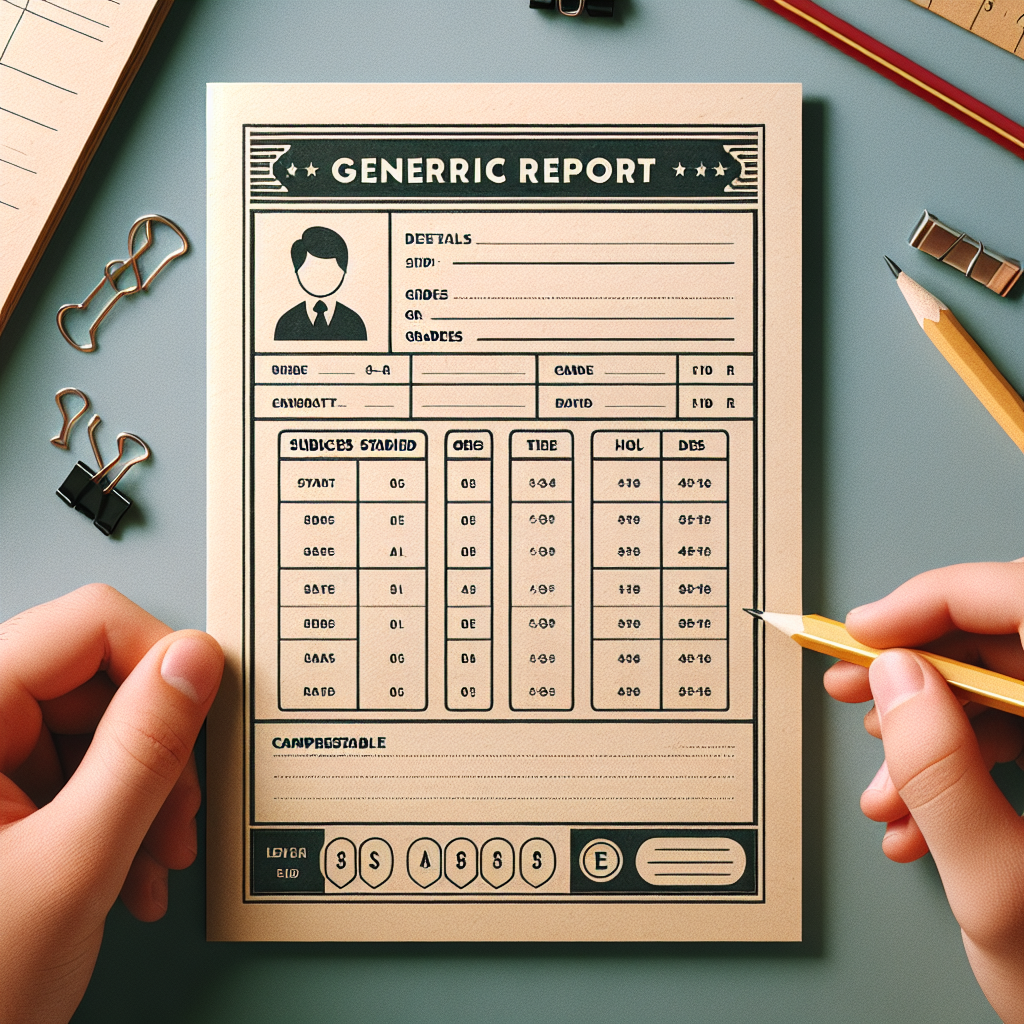 Best Report Card Email Template | Vondy