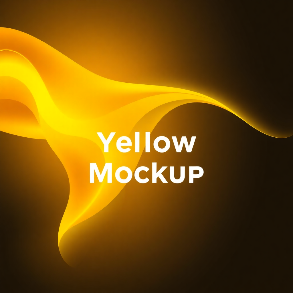 Best Yellow Mockup | Vondy