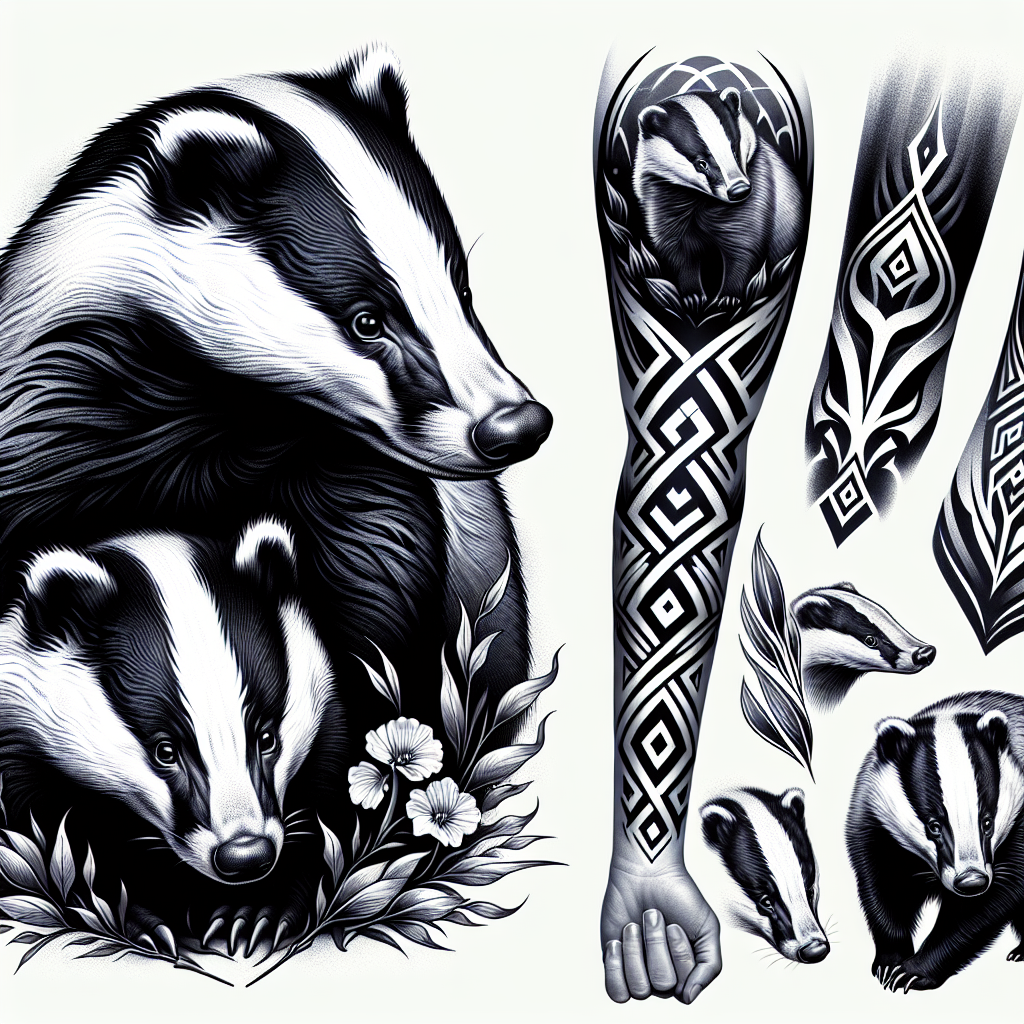 Best Badger Tattoo Ideas | Vondy