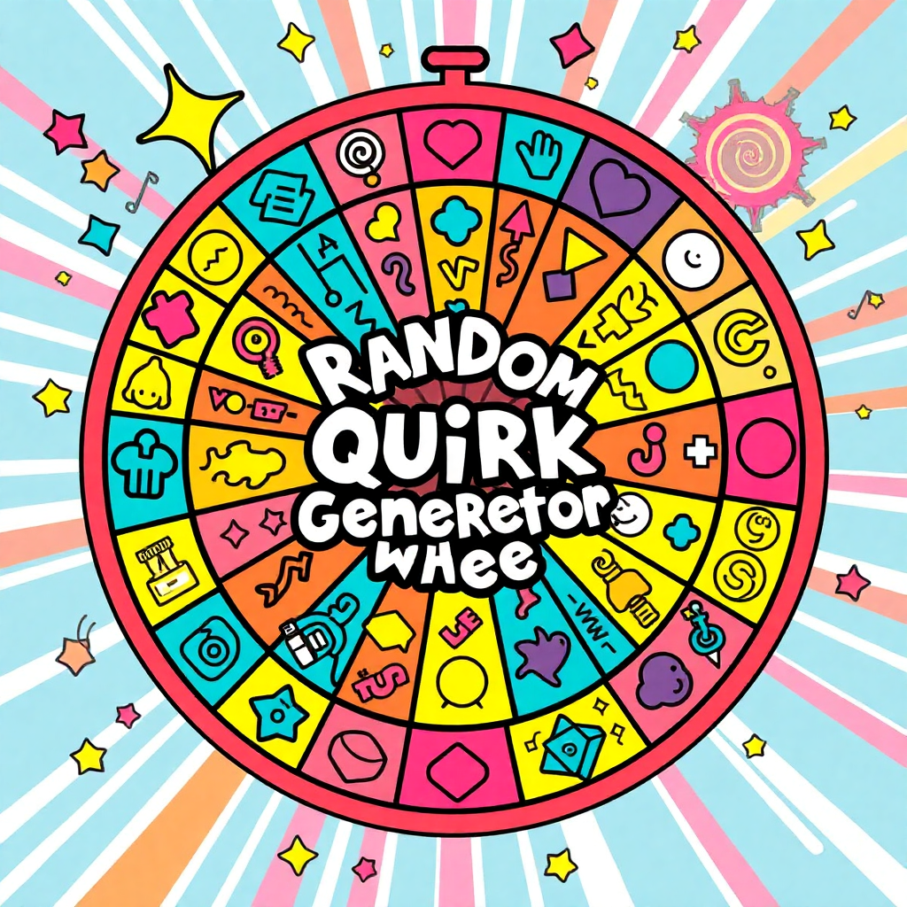 Best Random Quirk Generator Wheel | Vondy