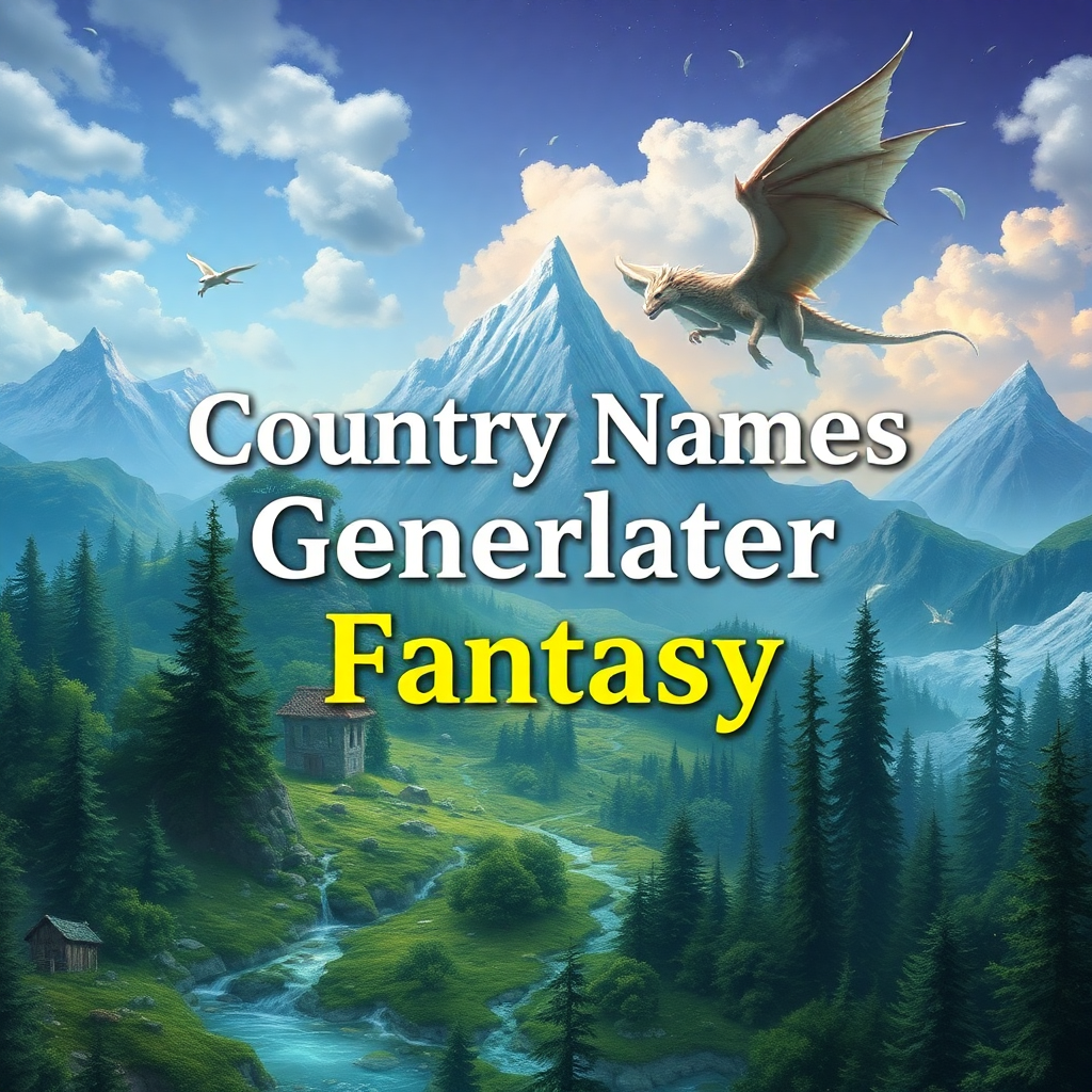 Best Country Names Generator Fantasy | Vondy