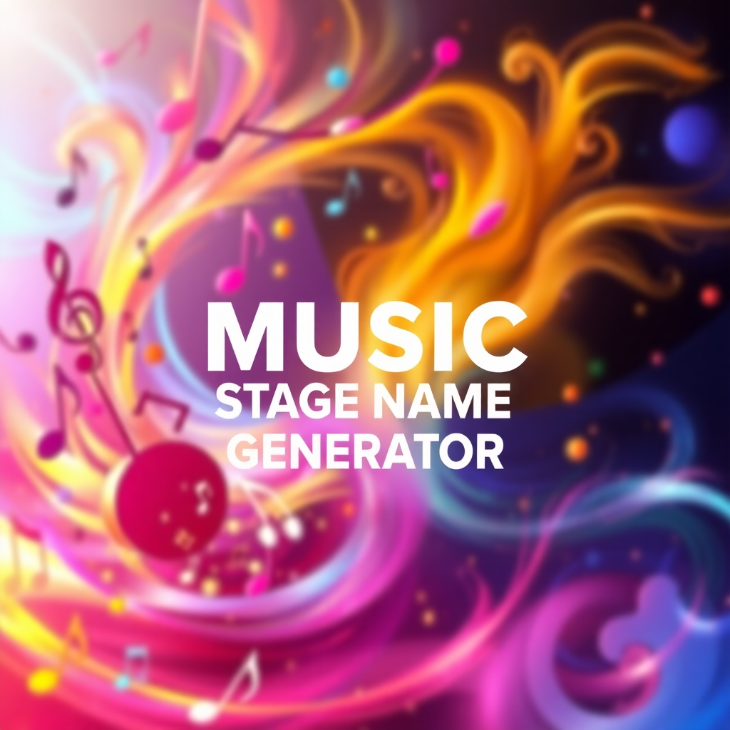 Best Music Stage Name Generator | Vondy