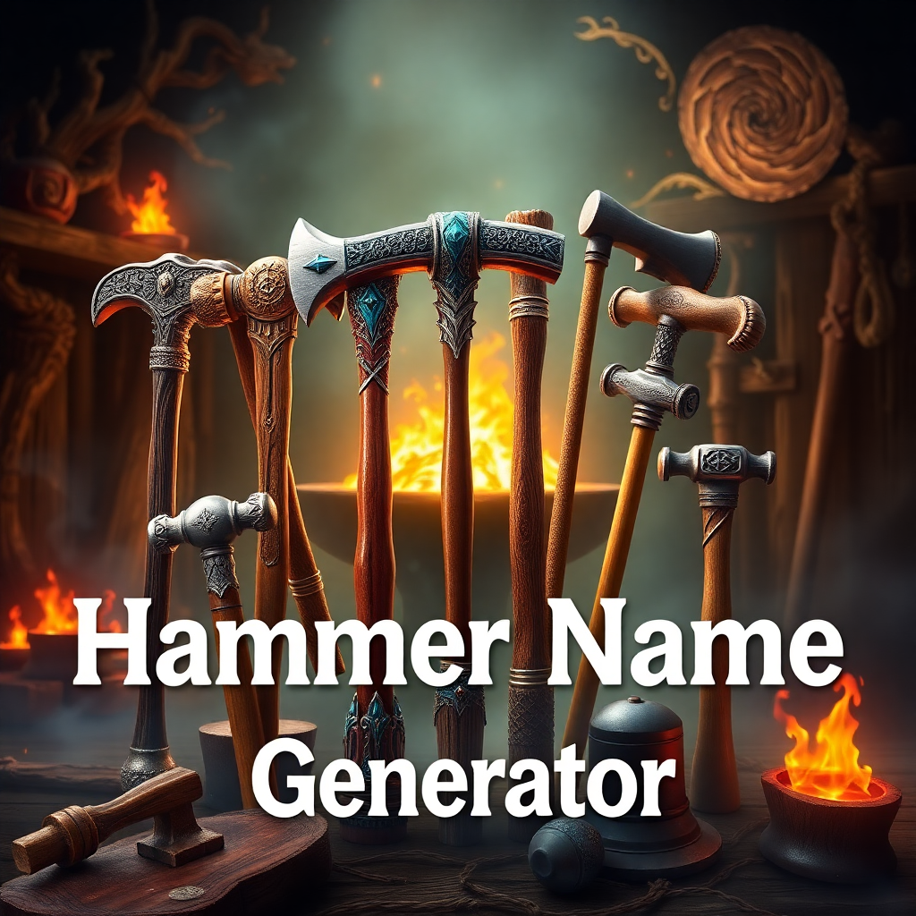 Best Hammer Name Generator | Vondy