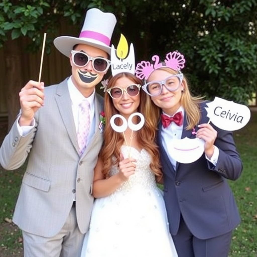 Best Wedding Photo Booth Props Ideas | Vondy