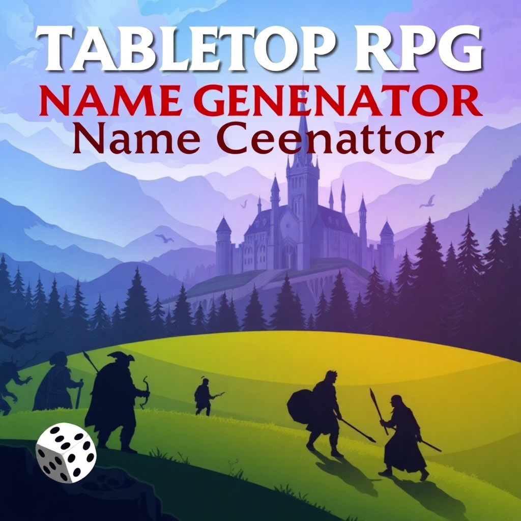 Best Tabletop Rpg Name Generator | Vondy