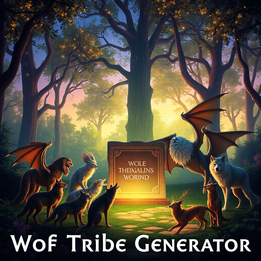 Best Wof Tribe Name Generator | Vondy