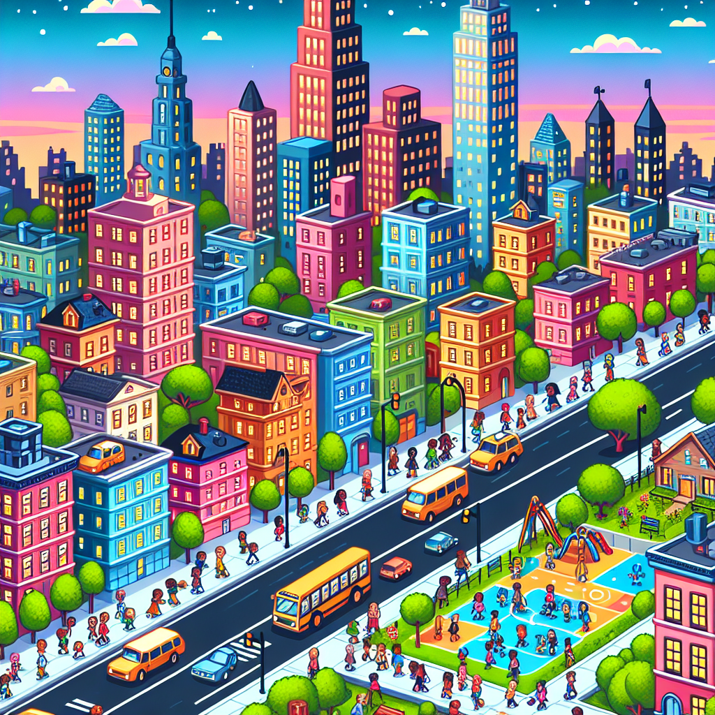 Best Cartoon Cityscape Generator | Vondy