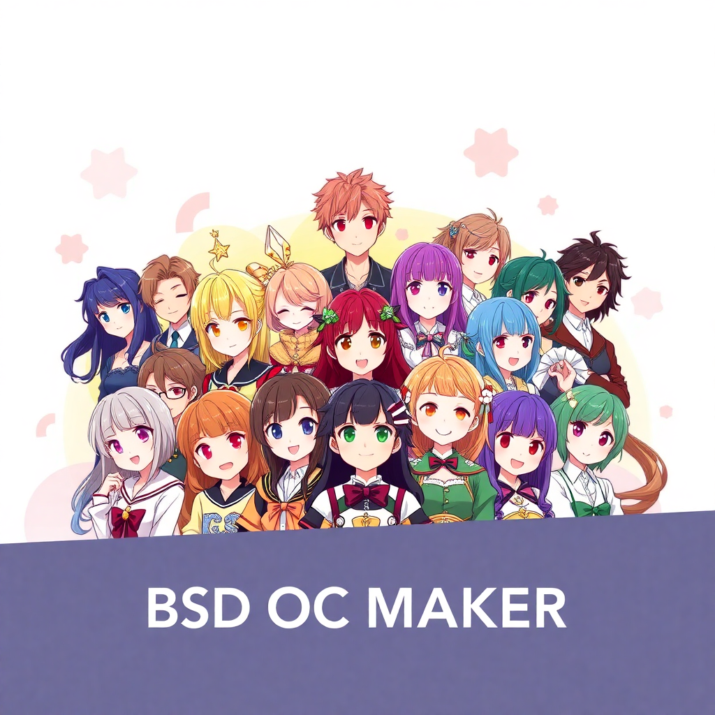 Best Bsd Oc Maker Picrew | Vondy