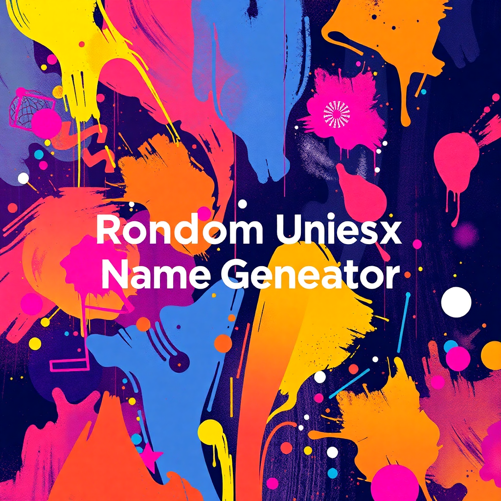 Best Random Unisex Name Generator | Vondy