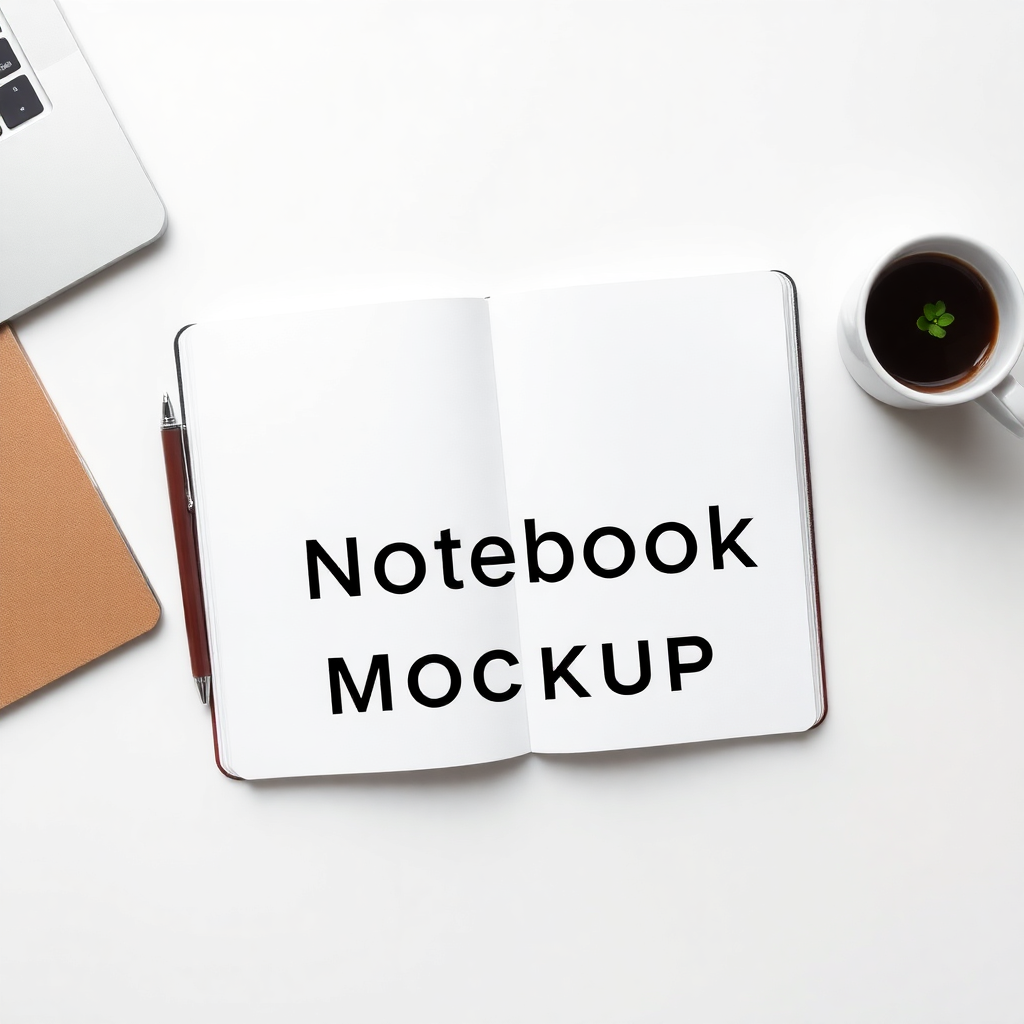 Best Free Notebook Mockup | Vondy