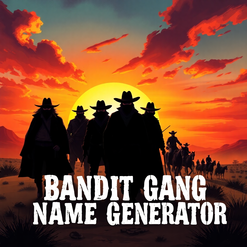 Best Bandit Gang Name Generator | Vondy