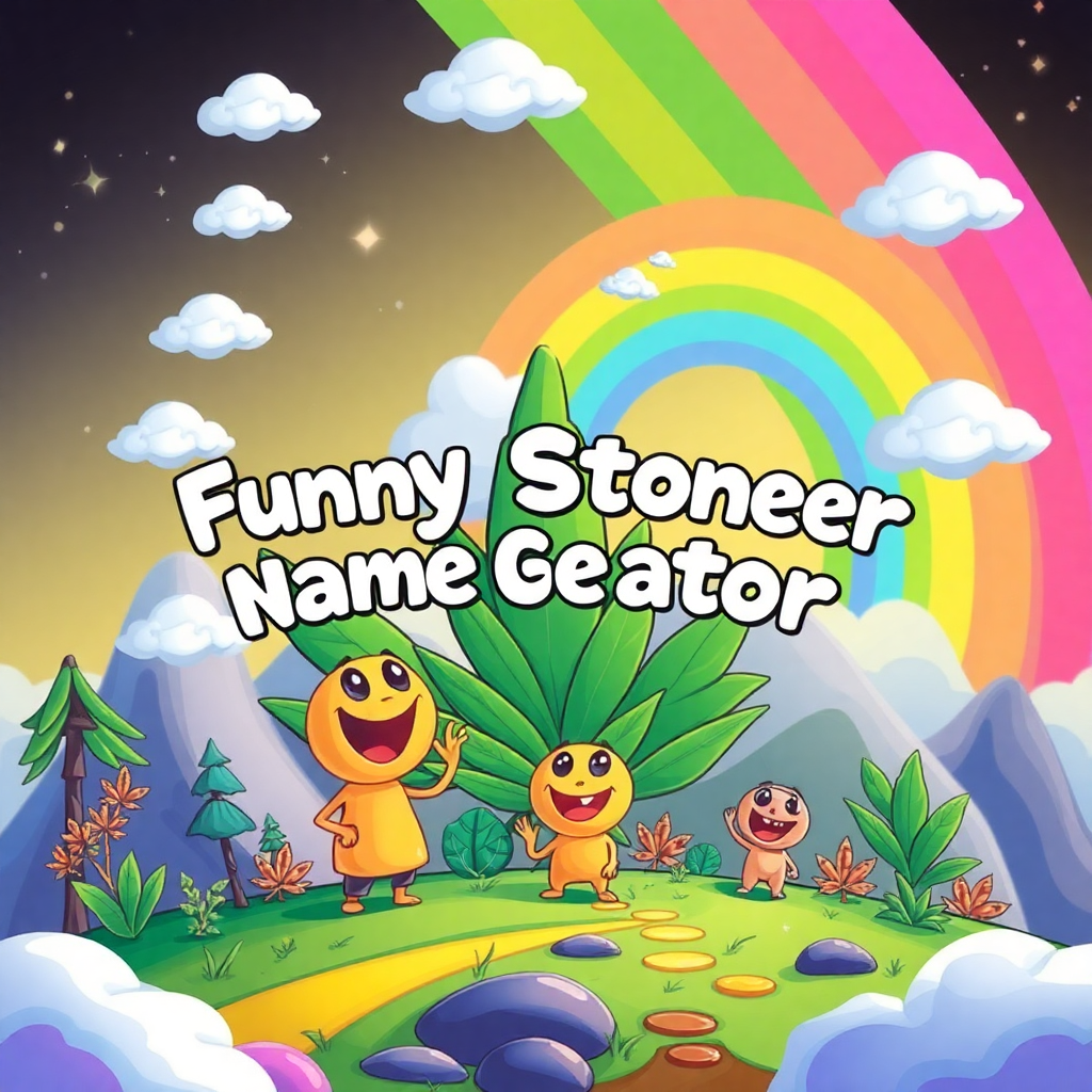 Best Funny Stoner Name Generator | Vondy