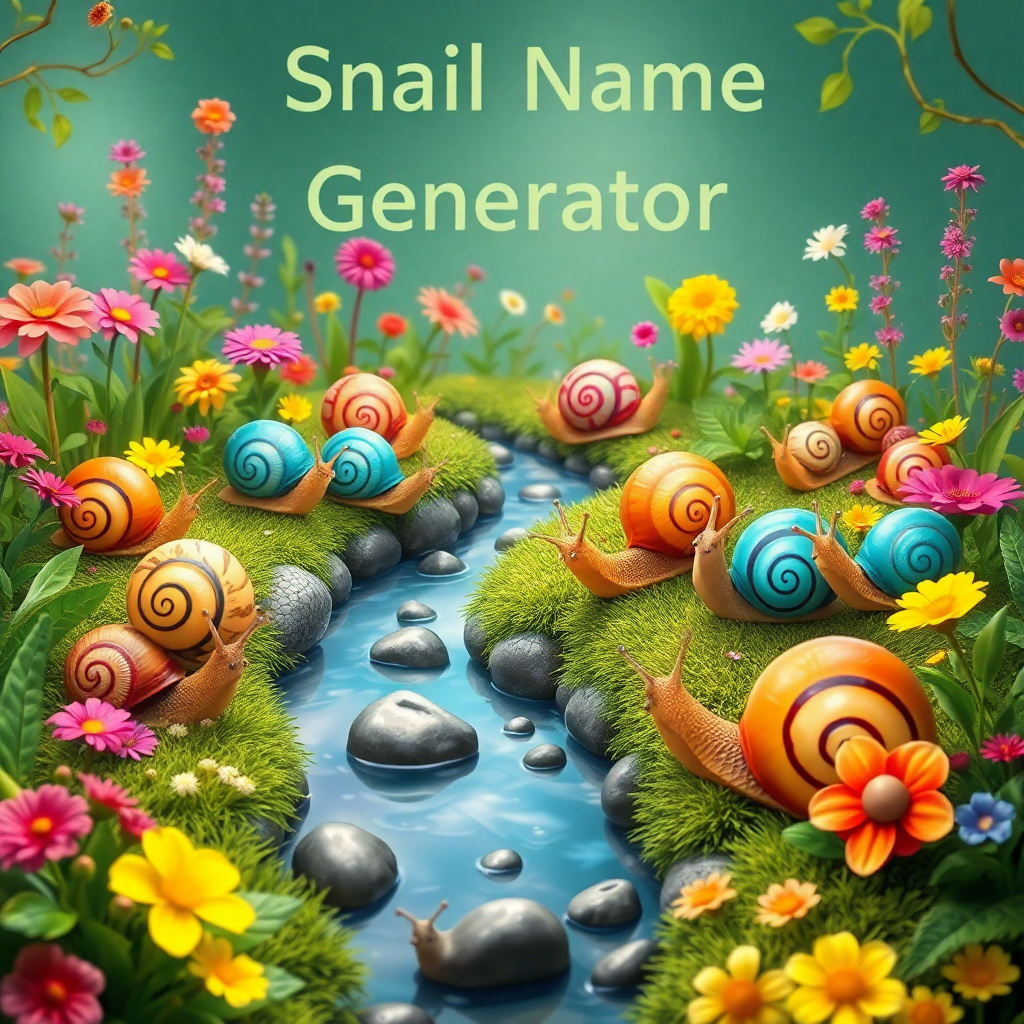 Best Snail Name Generator | Vondy