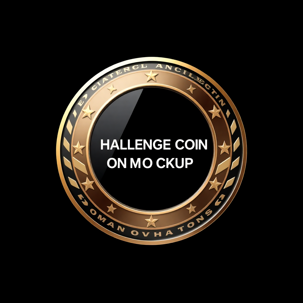 Best Challenge Coin Mockup | Vondy