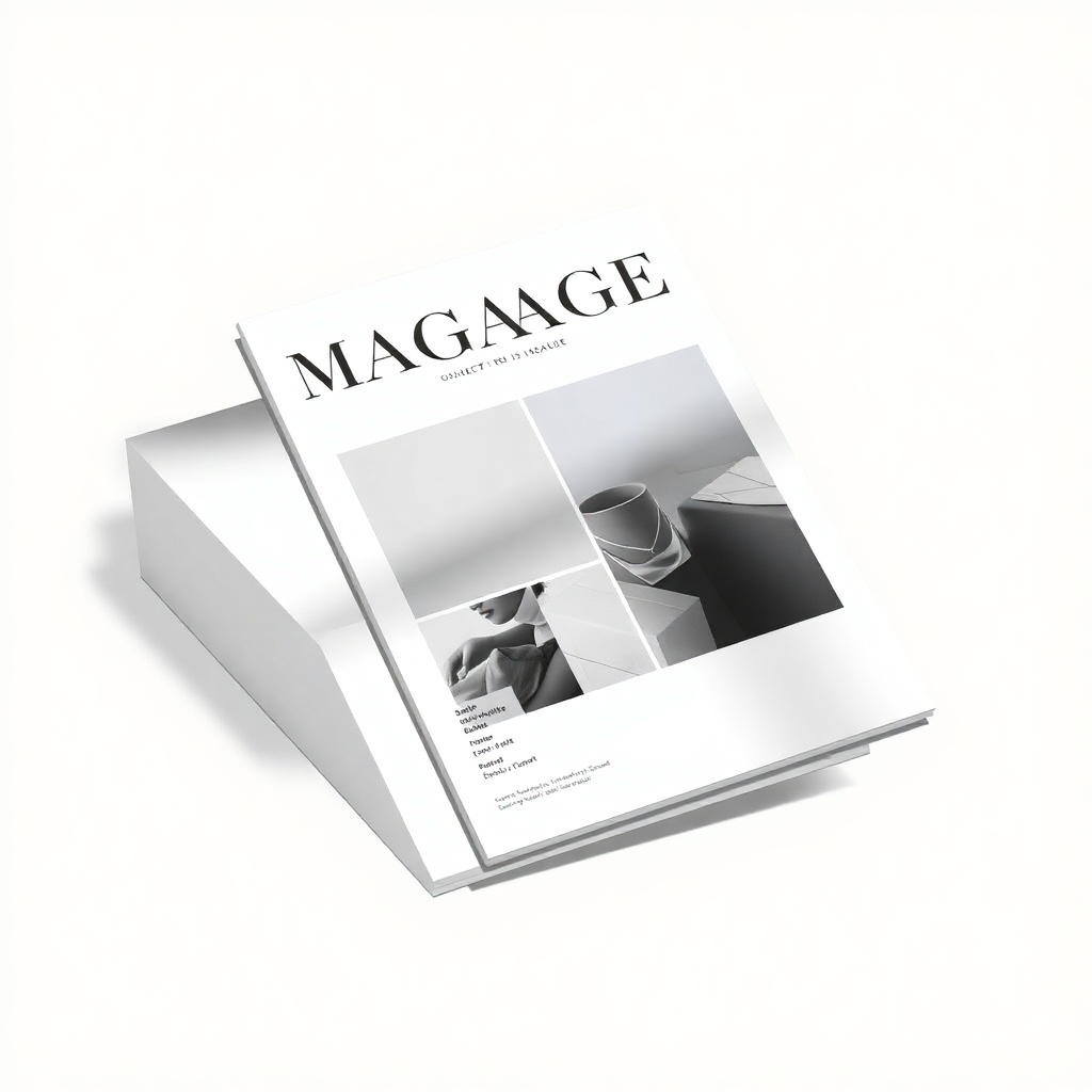 Best Single Page Magazine Mockup | Vondy