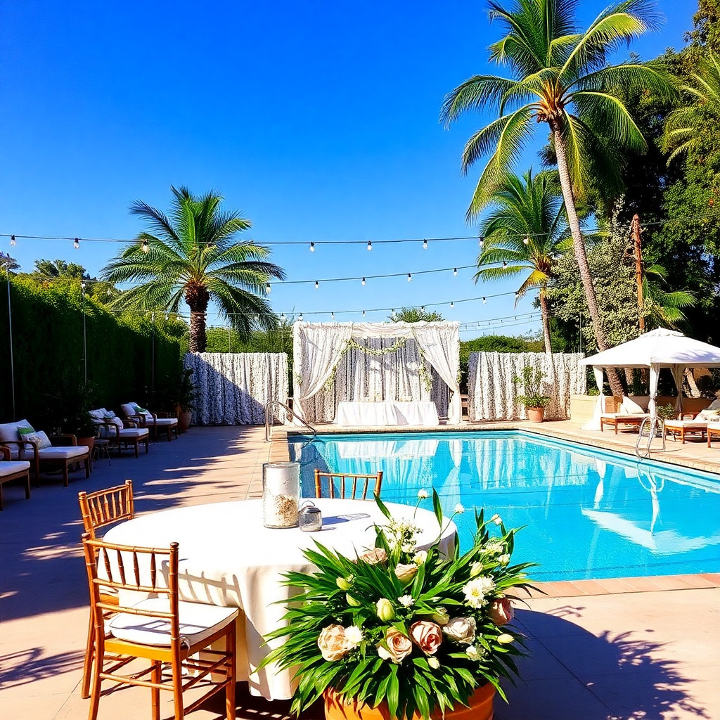 Best Wedding Pool Decoration Ideas | Vondy