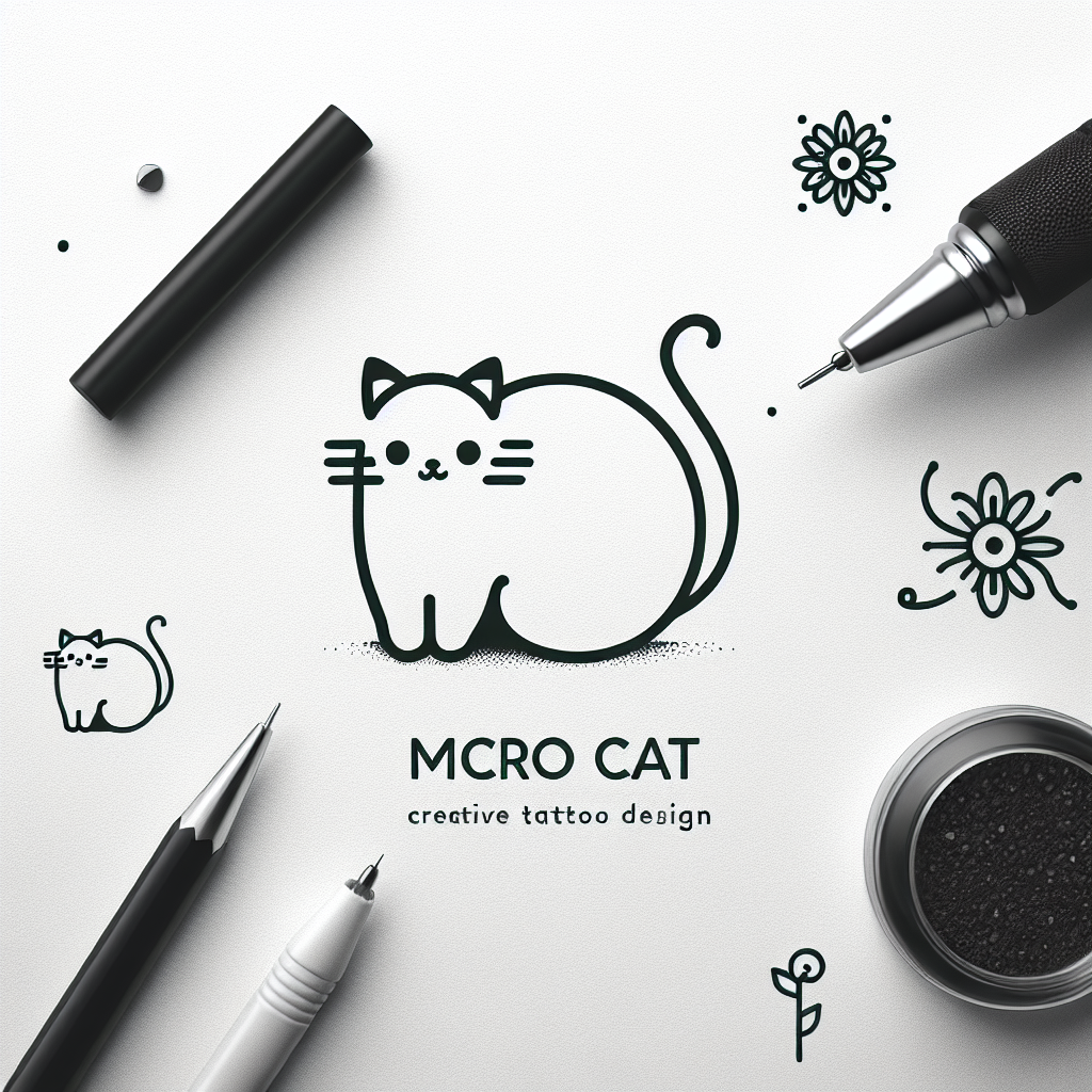 Best Micro Cat Tattoo Generator | Vondy
