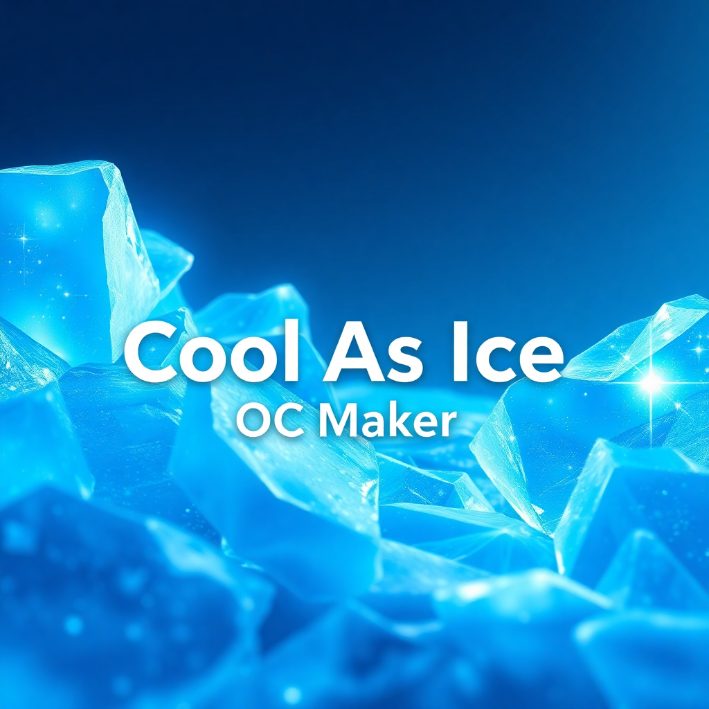 Best Cool As Ice Oc Maker | Vondy