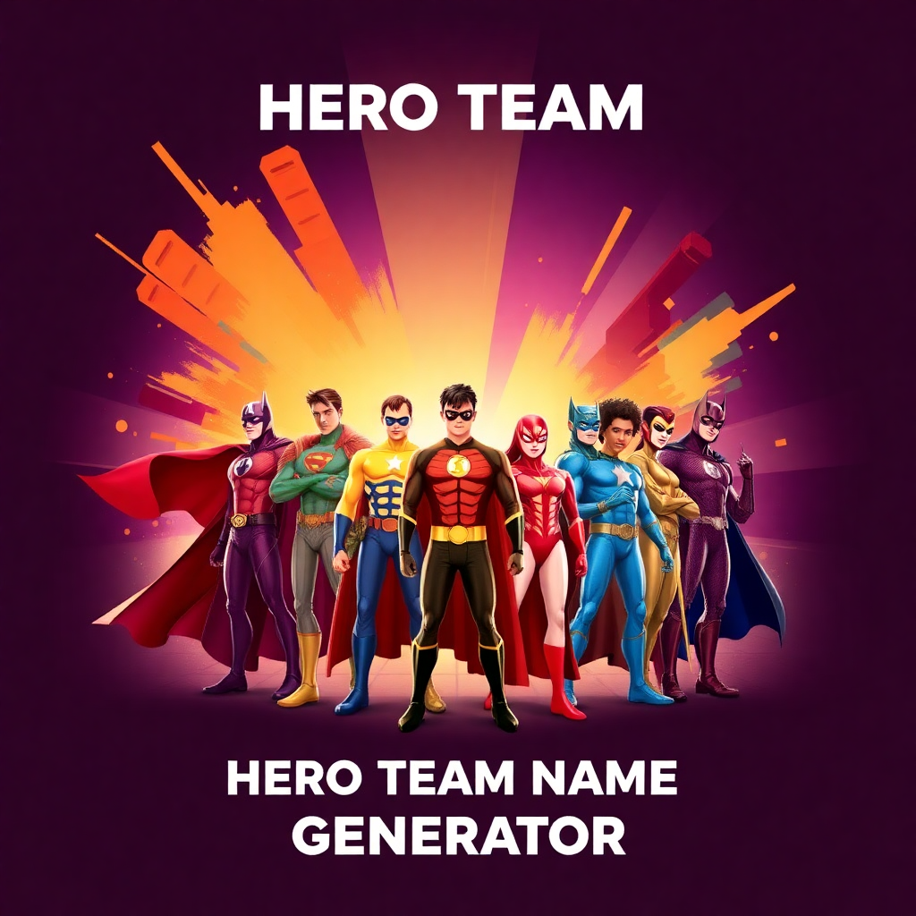 Best Hero Team Name Generator | Vondy