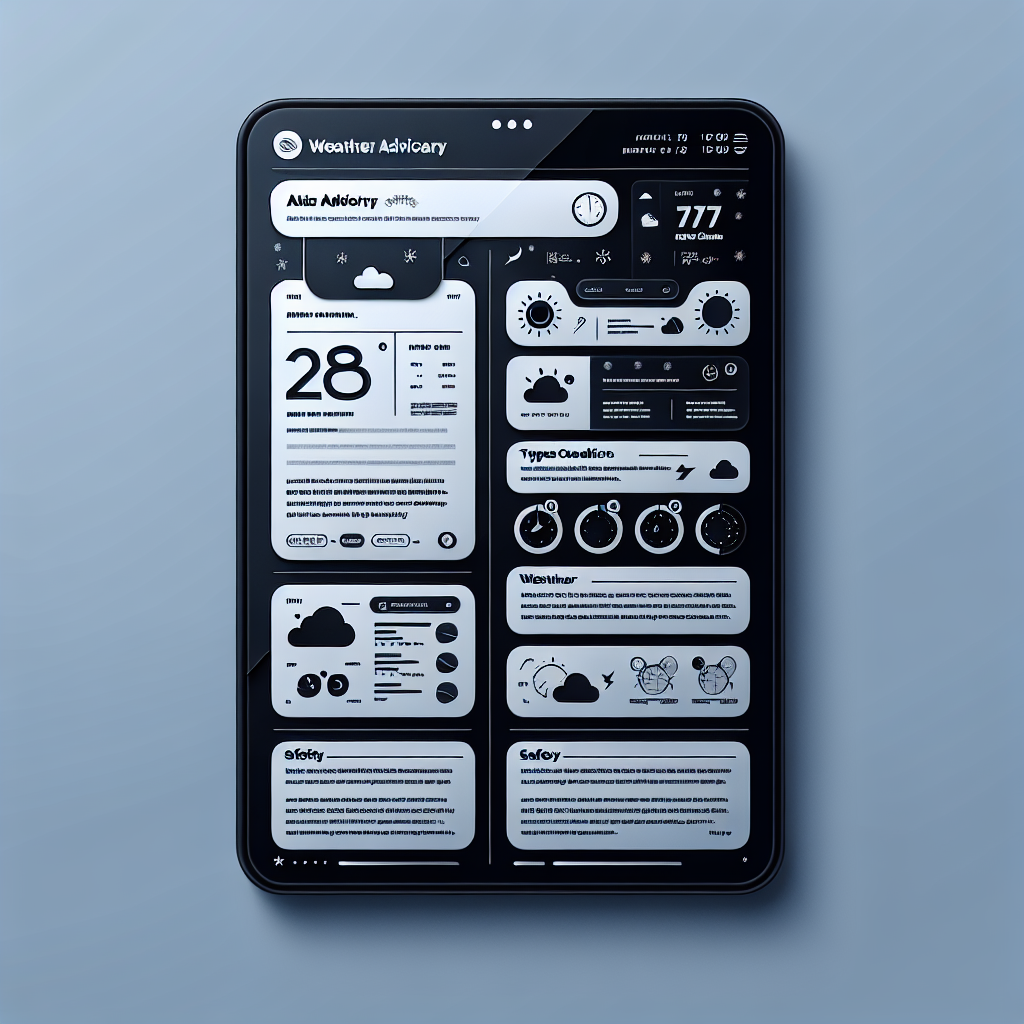 Best Weather Advisory Email Template | Vondy
