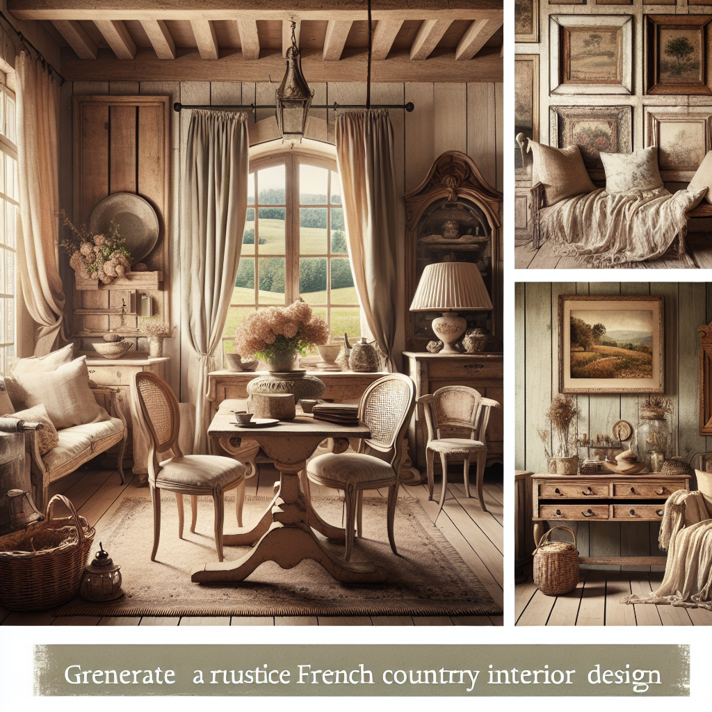 Best Rustic French Country Interior Design | Vondy