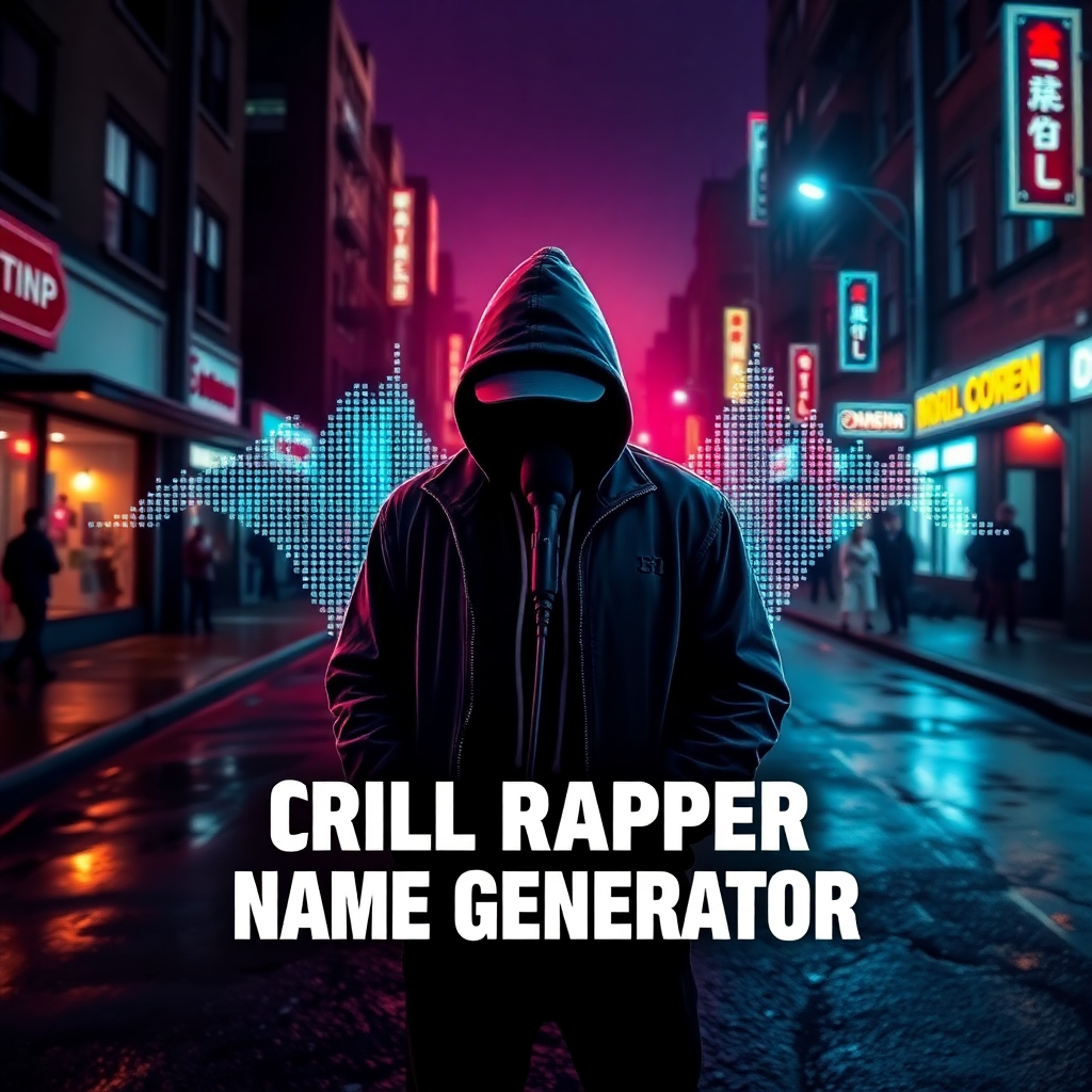 Best Drill Rapper Name Generator | Vondy