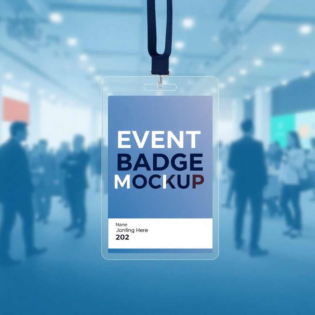 Best Event Badge Mockup | Vondy