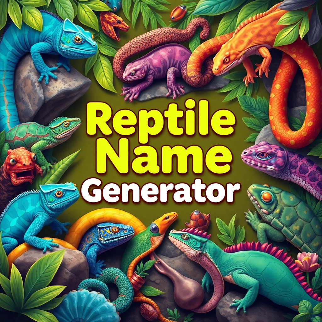 Best Reptile Name Generator | Vondy