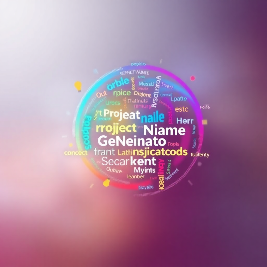 Best Project Name Generator Using Keywords | Vondy