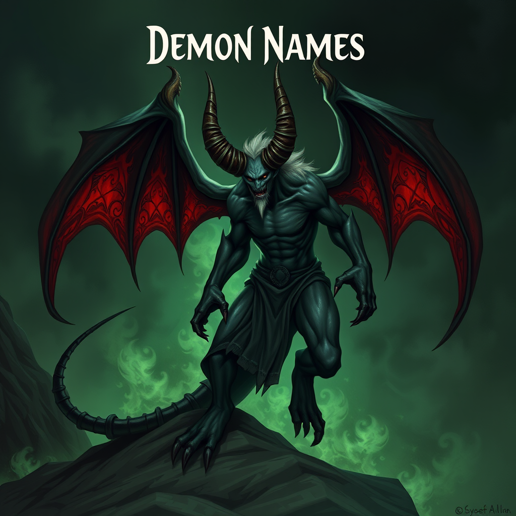 Best Demon Name Generator | Vondy