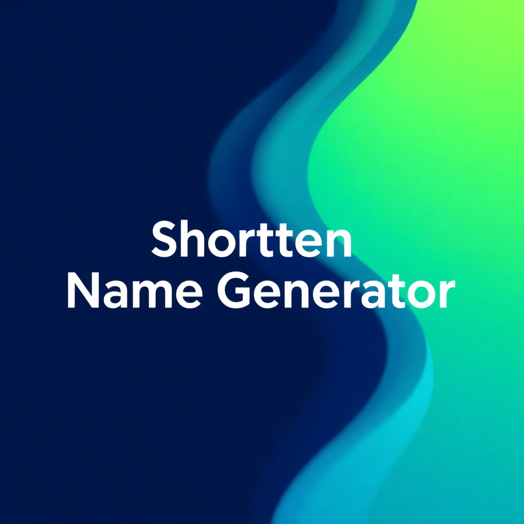 Best Shorten Name Generator | Vondy