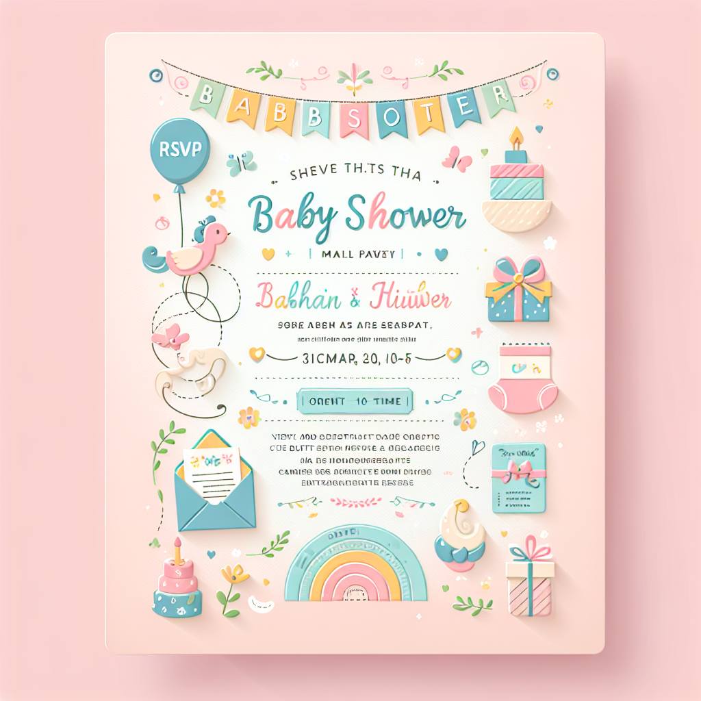 Best Baby Shower Email Template | Vondy