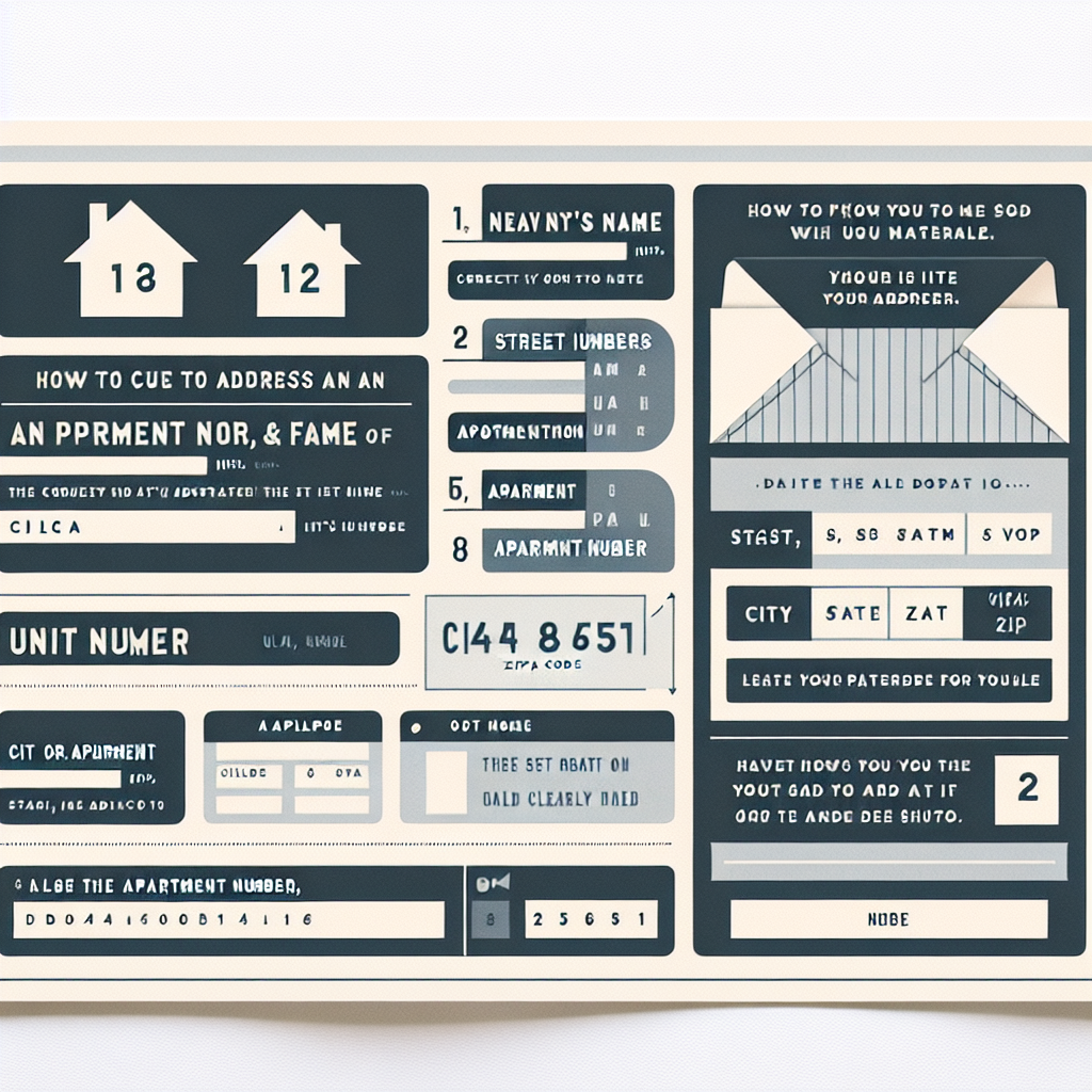 How To Write An Address With Apartment Number | Vondy