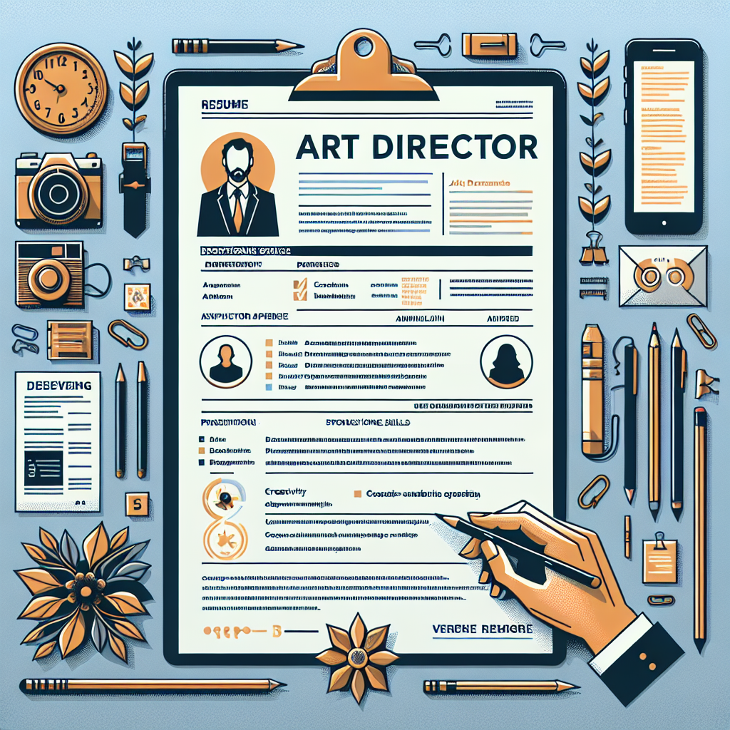 Best Art Director Resume Generator | Vondy