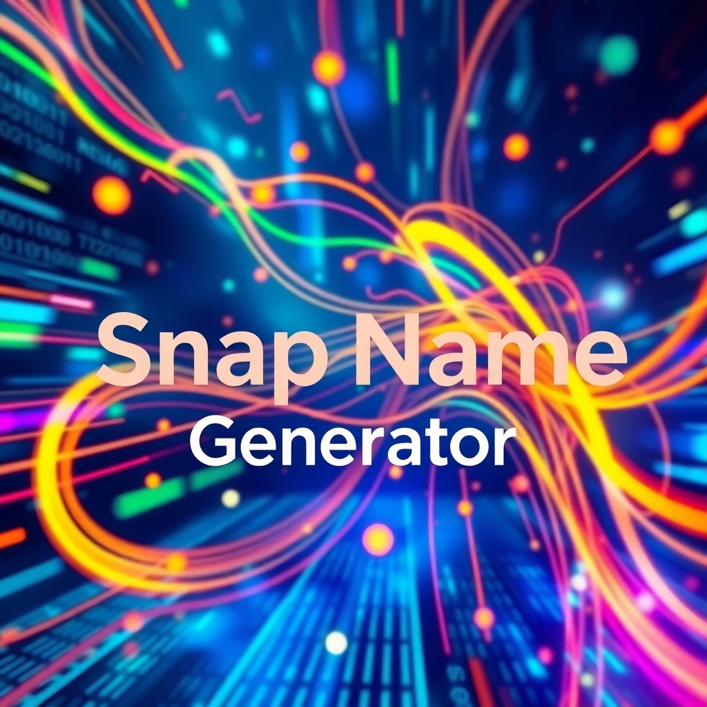 Best Snap Name Generator | Vondy