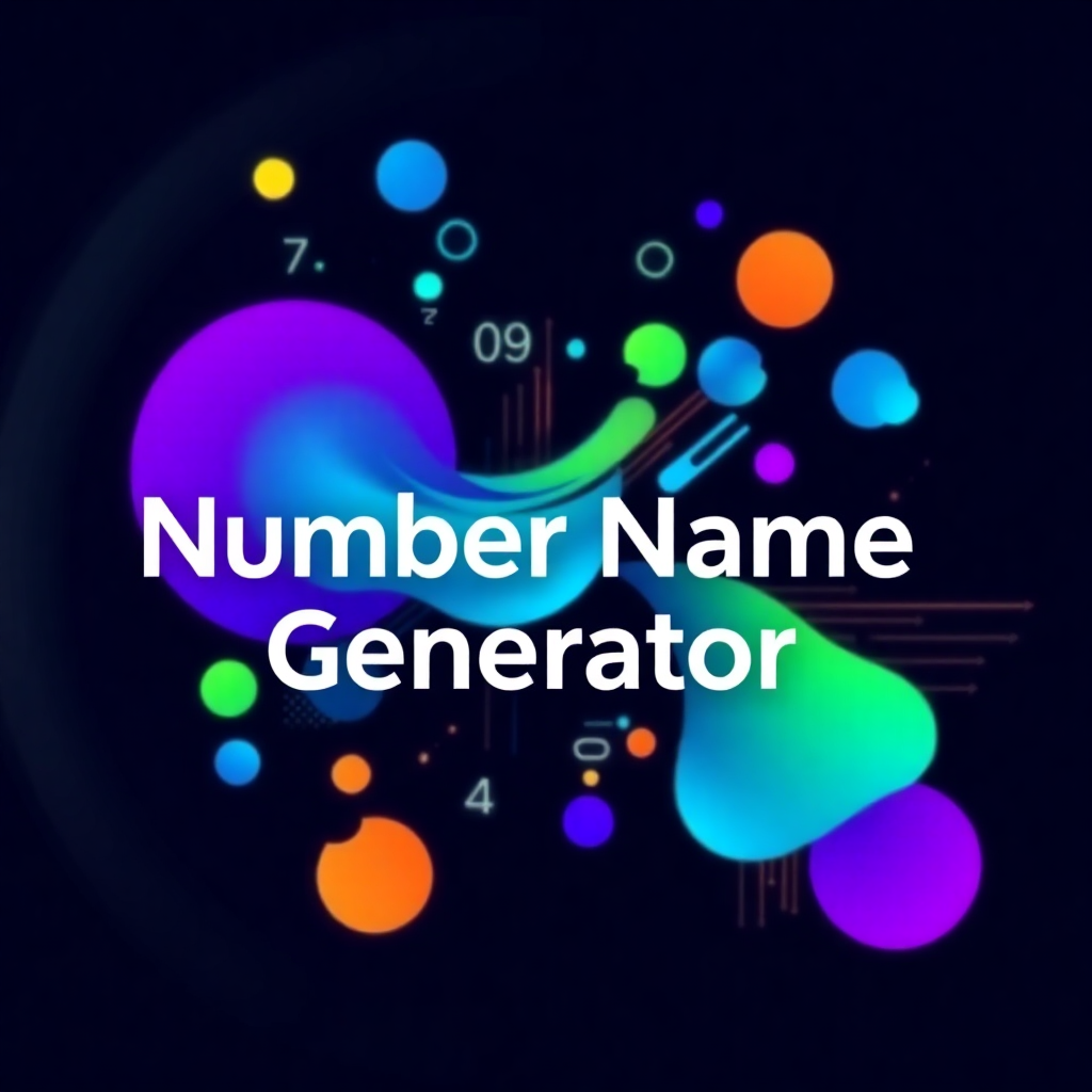 Best Number Name Generator | Vondy