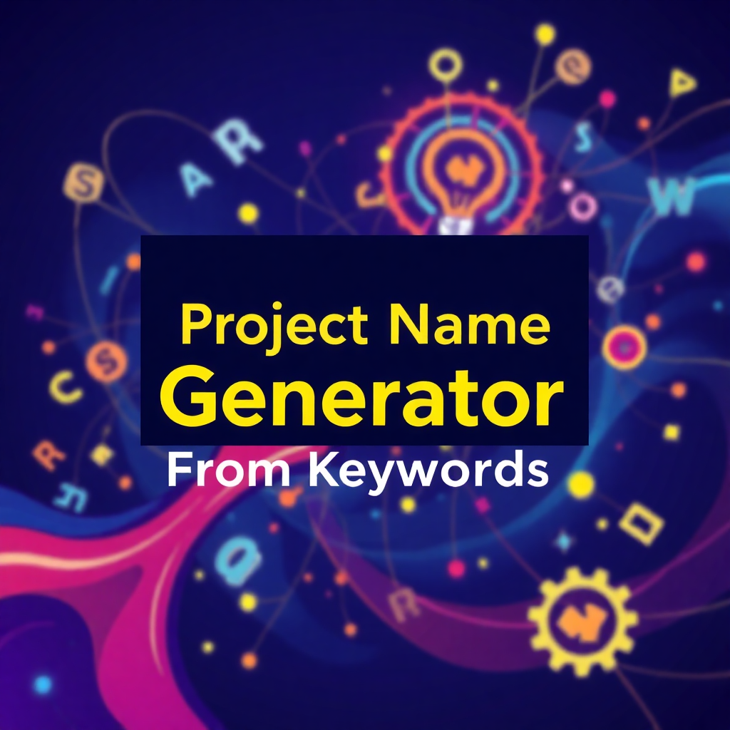 Best Project Name Generator From Keywords | Vondy
