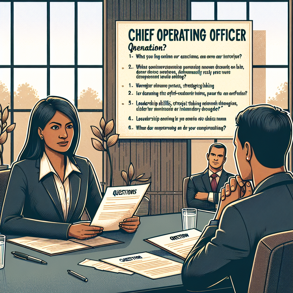 Best Coo Interview Question Generator | Vondy