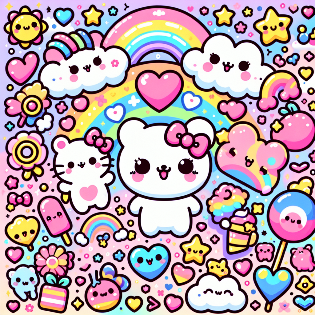 Best Kawaii Background Wallpaper Generator | Vondy