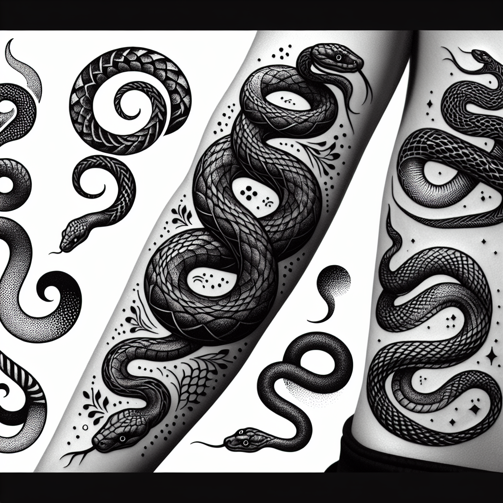 Best Micro Snake Tattoo Generator | Vondy