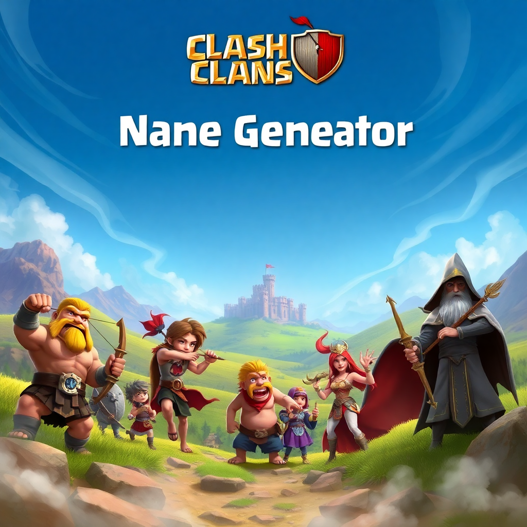 Best Clash Of Clans Name Generator | Vondy