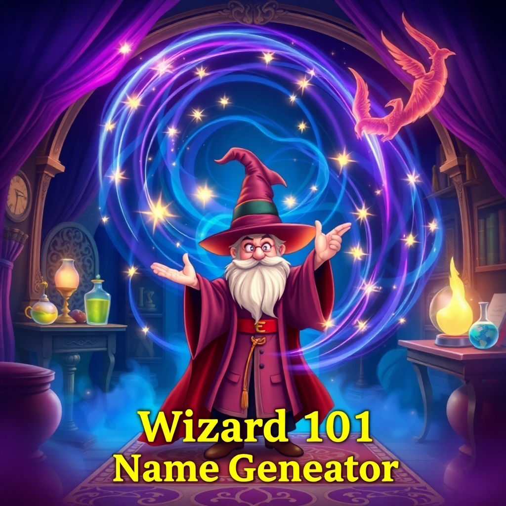 Best Wizard 101 Name Generator | Vondy