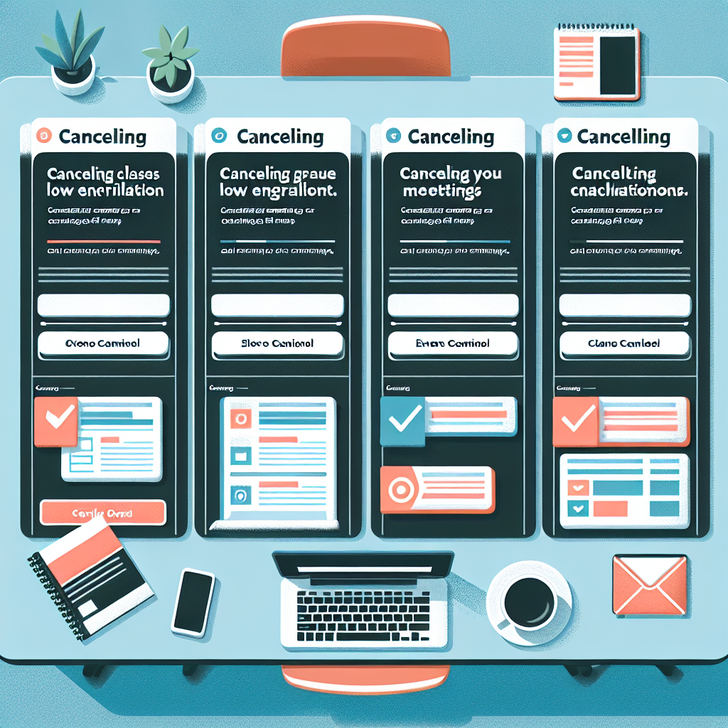 Best Class Cancelled Due To Low Enrollment Email Template | Vondy