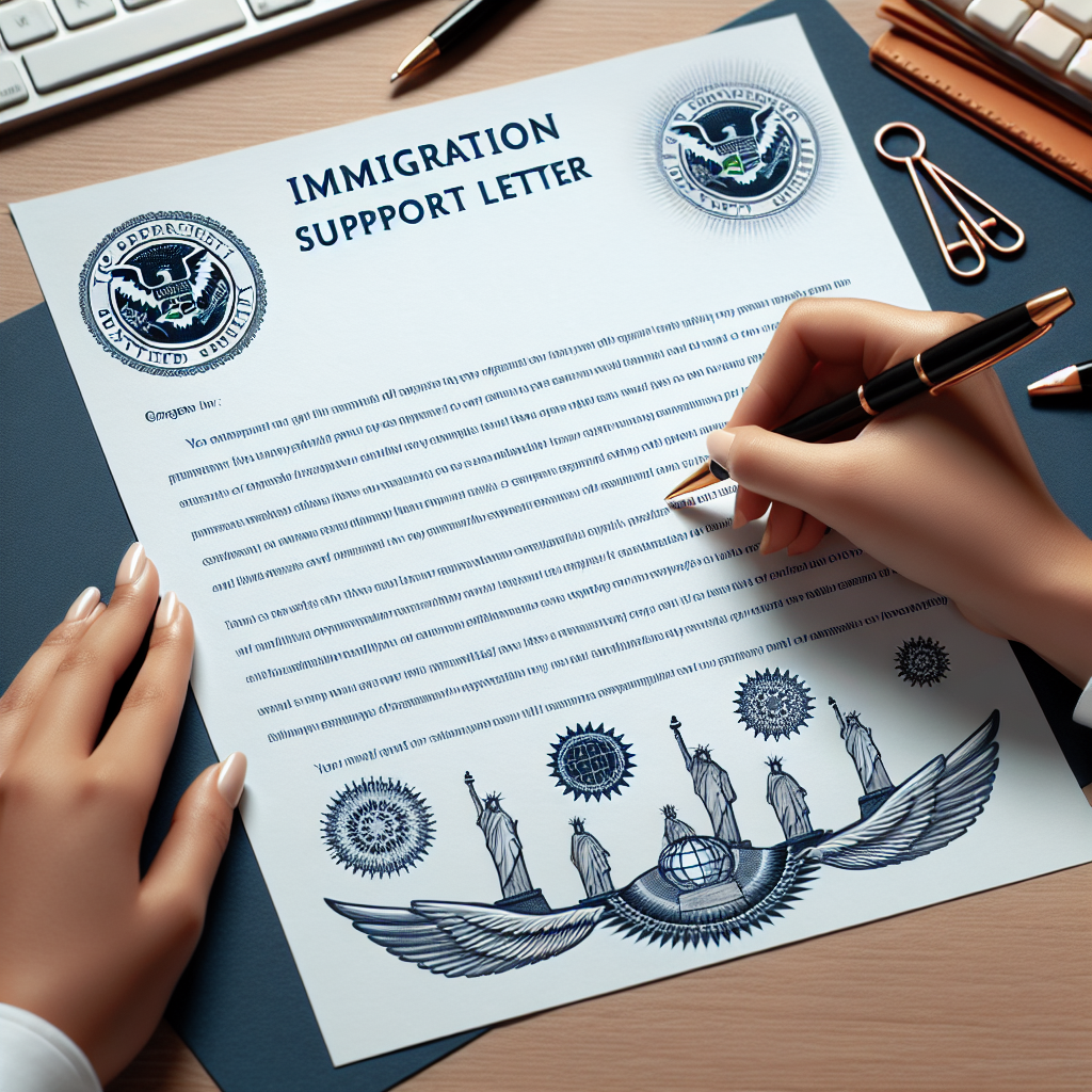How To Write An Immigration Support Letter | Vondy