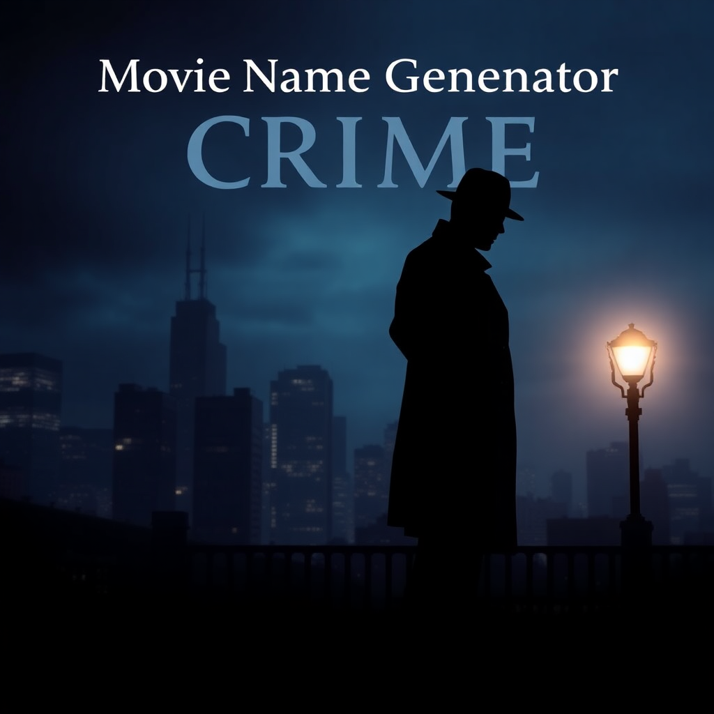Best Movie Name Generator Crime | Vondy