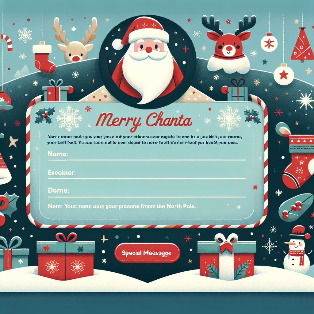 Best Email From Santa Template | Vondy