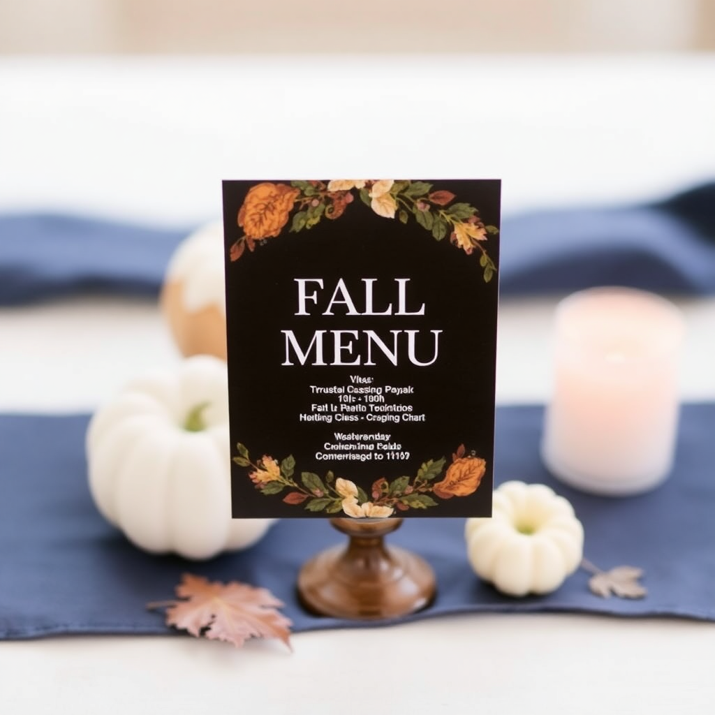 Best Fall Wedding Menu Ideas | Vondy