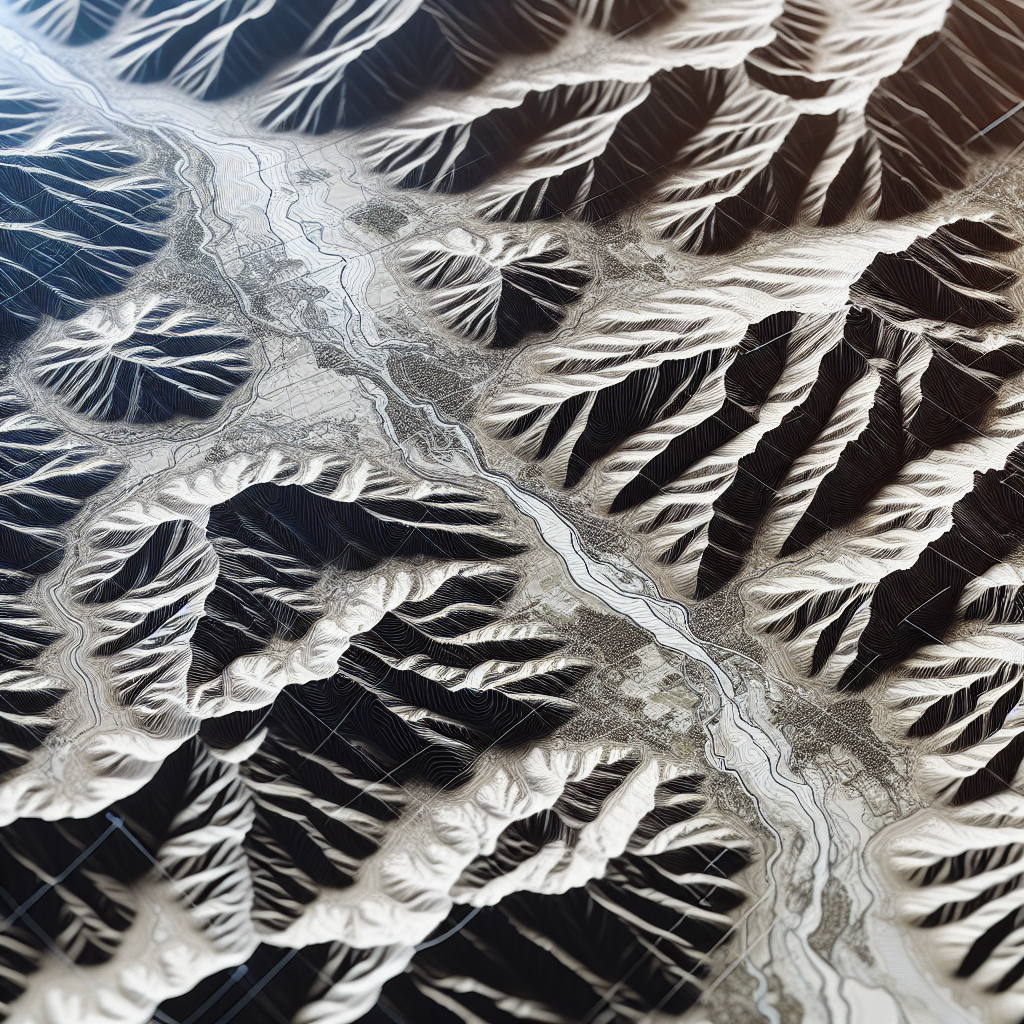 Best Topographic Map Illustration Generator | Vondy