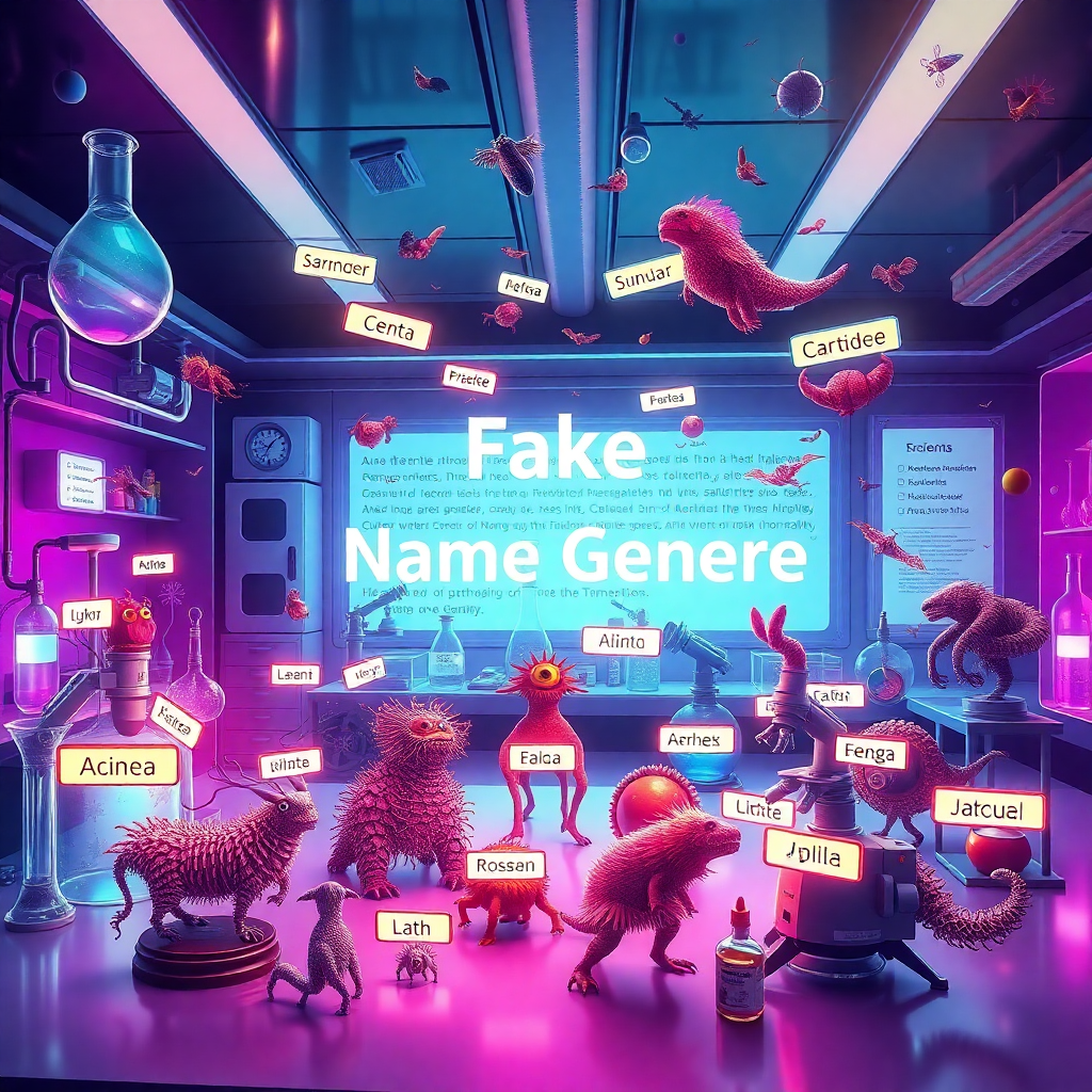 Best Fake Scientific Name Generator | Vondy